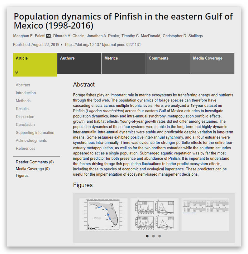 Florida Forage Fish Update