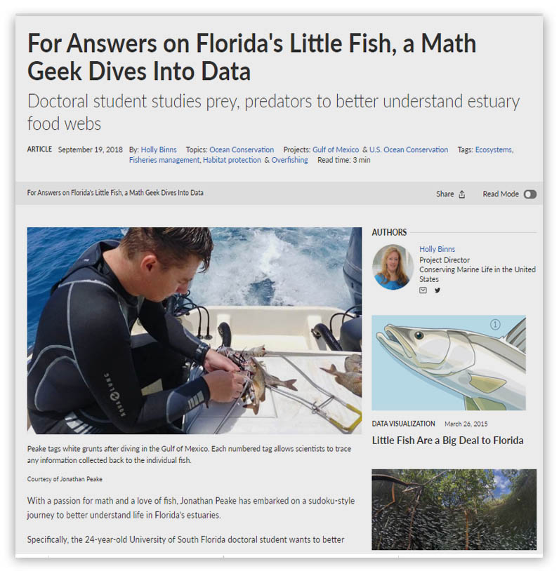 Florida Forage Fish Update