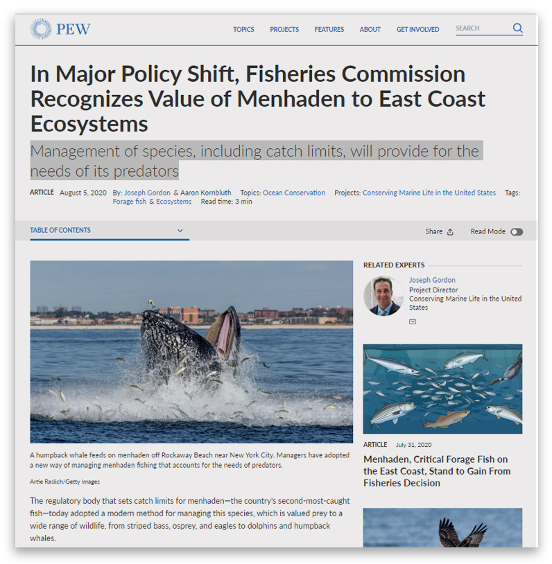 Florida Forage Fish Update